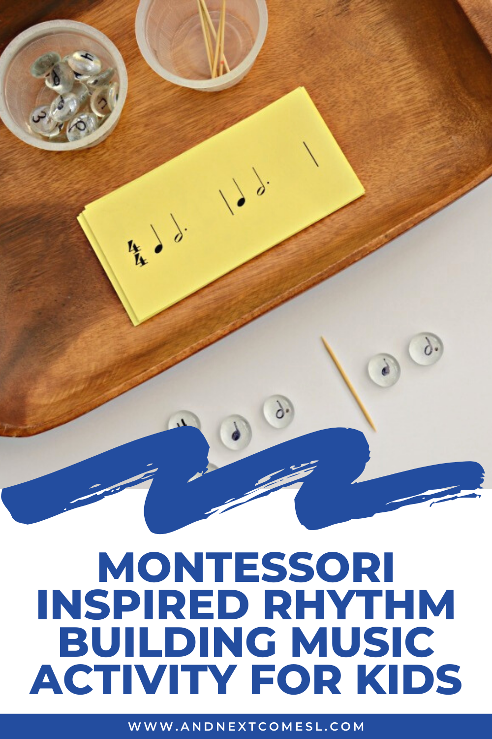 Montessori Inspired Rhythm Building Music Activity for Kids | And Next ...