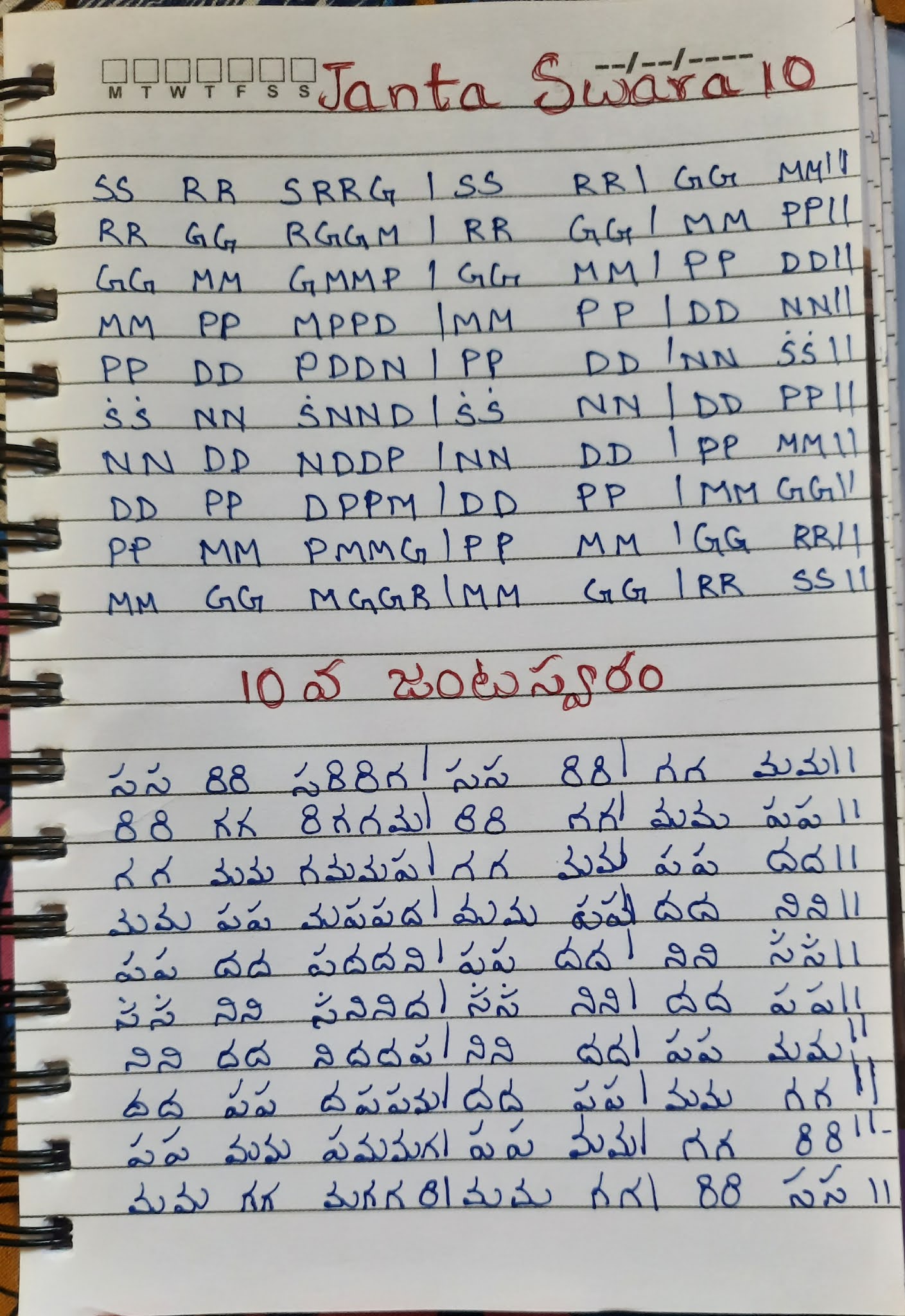 Sriman Sangeetha Nilayam: Janta Swaras - జంట స్వరాలు