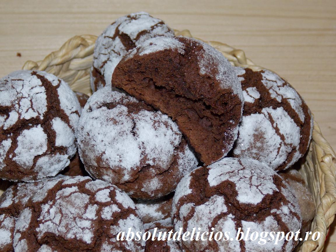 Absolut Delicios: FURSECURI CRAPATE CU CIOCOLATA (CHOCOLATE CRINKLE ...