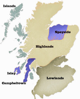 Scotch Regions and Flavors - Grapes & Grains