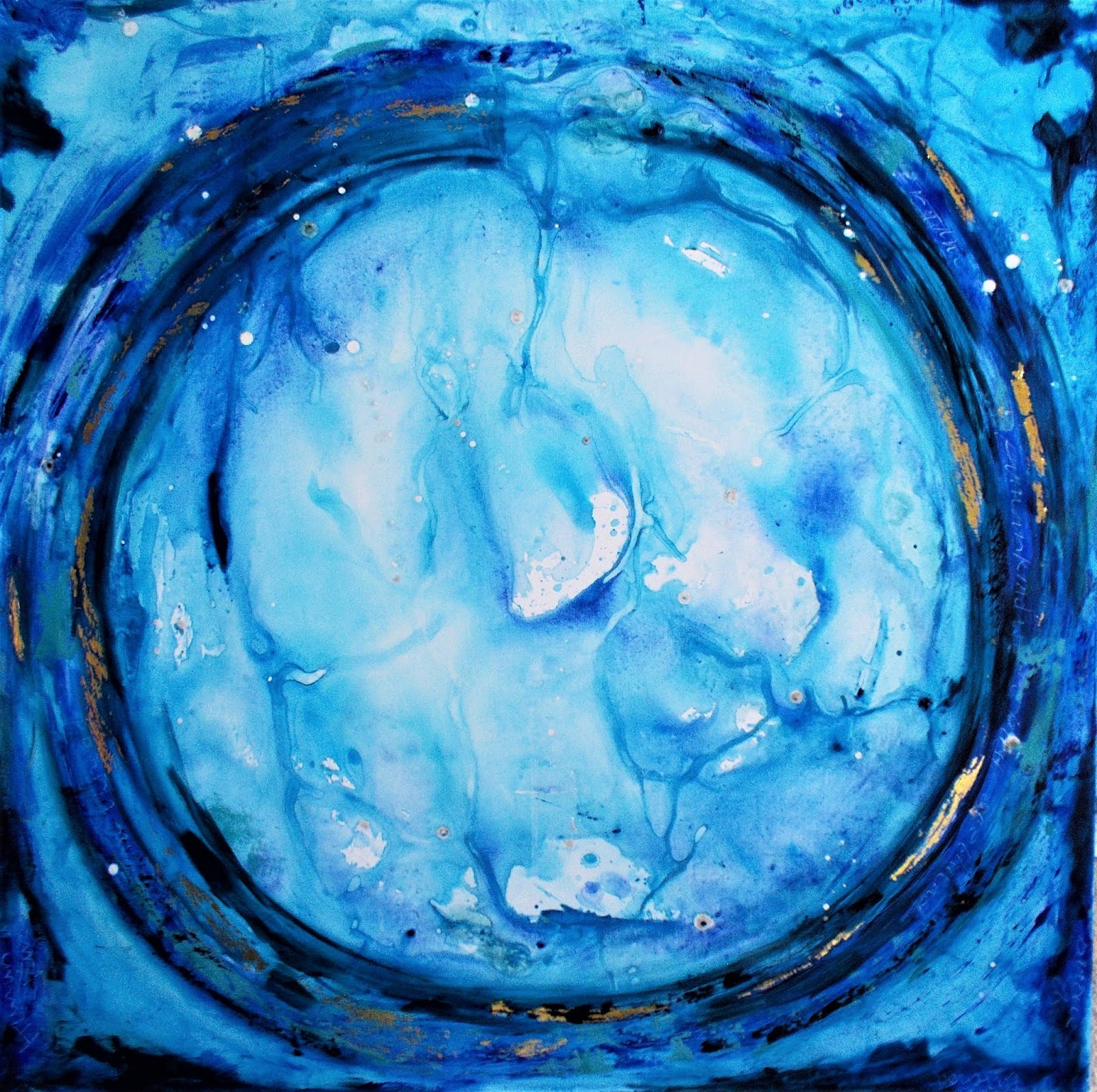 Art Room: Experimenting with techniques for larger scale works ...