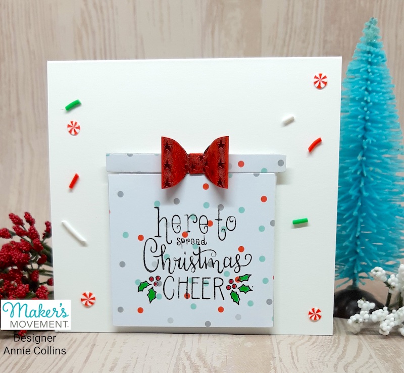 Little Wings Creates: Interactive Christmas Cheer Card with The Maker's ...