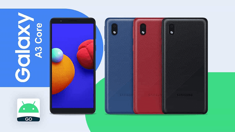 Samsung Galaxy A3 Core Android (Go edition) budget phone announced