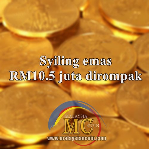 Syiling emas RM10.5 juta dirompak di Kilang Wang - Malaysia Coin