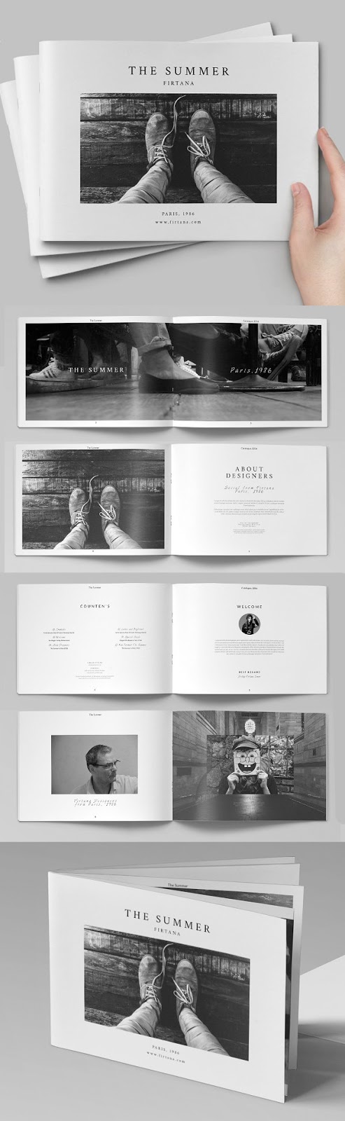 14 New Business Brochure Templates Design - Graphic Design Freebies