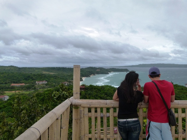 the viewing deck: Strolling Alone the Boracay Island 2011
