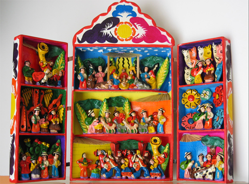 Broudos unplugged: Rainbows, ceramic Churches, retablos and prickly ...