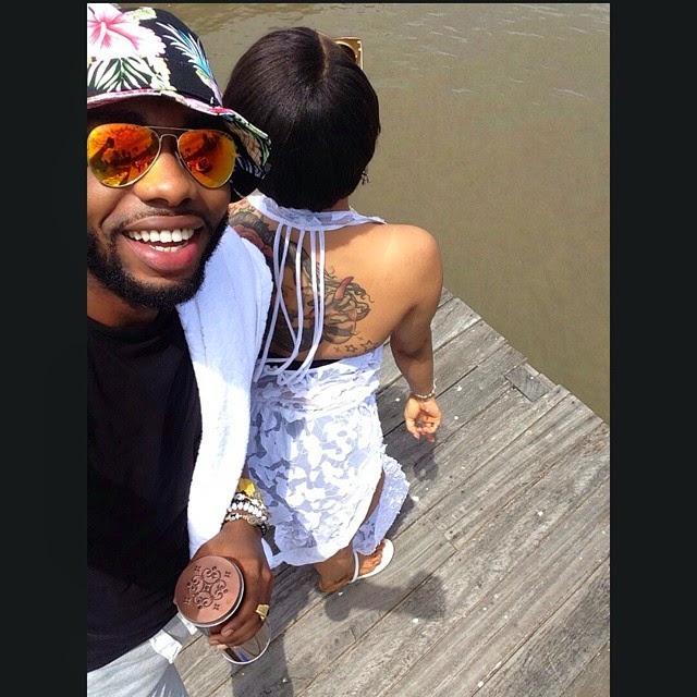 Nollywood Sexy Actress Tonto Dike Looking Hot In Beach Wear