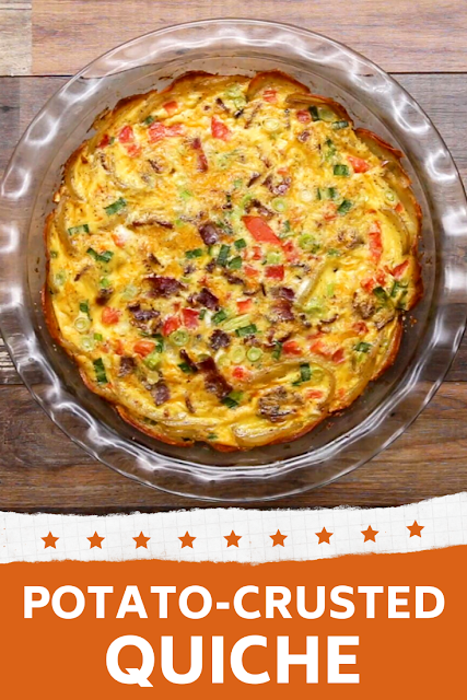 Potato-Crusted Quiche