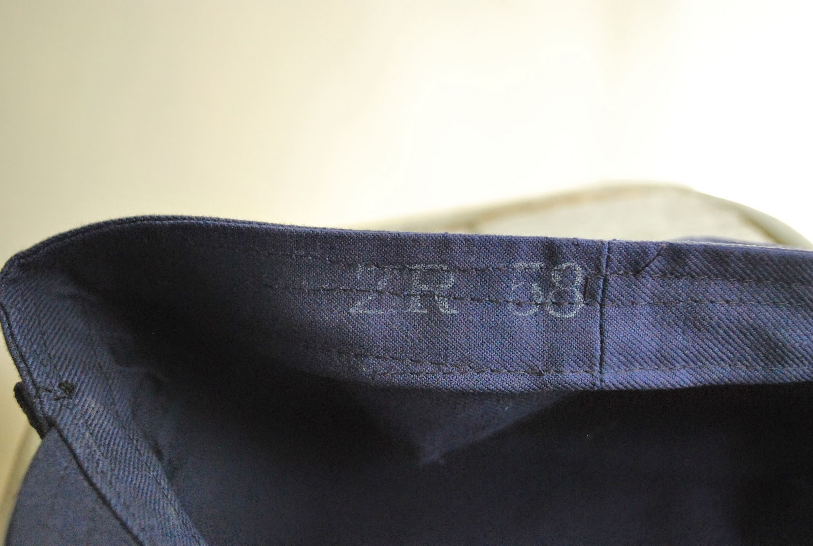 encore: 1950s～1960s french work cap "dead stock"