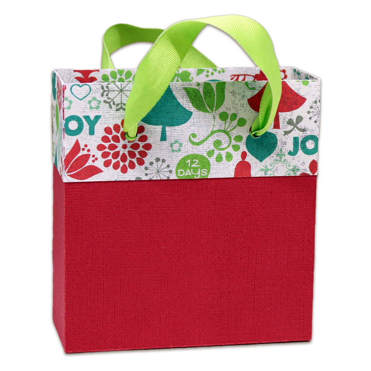 Two Toned Gift Bag | Bits of Paper