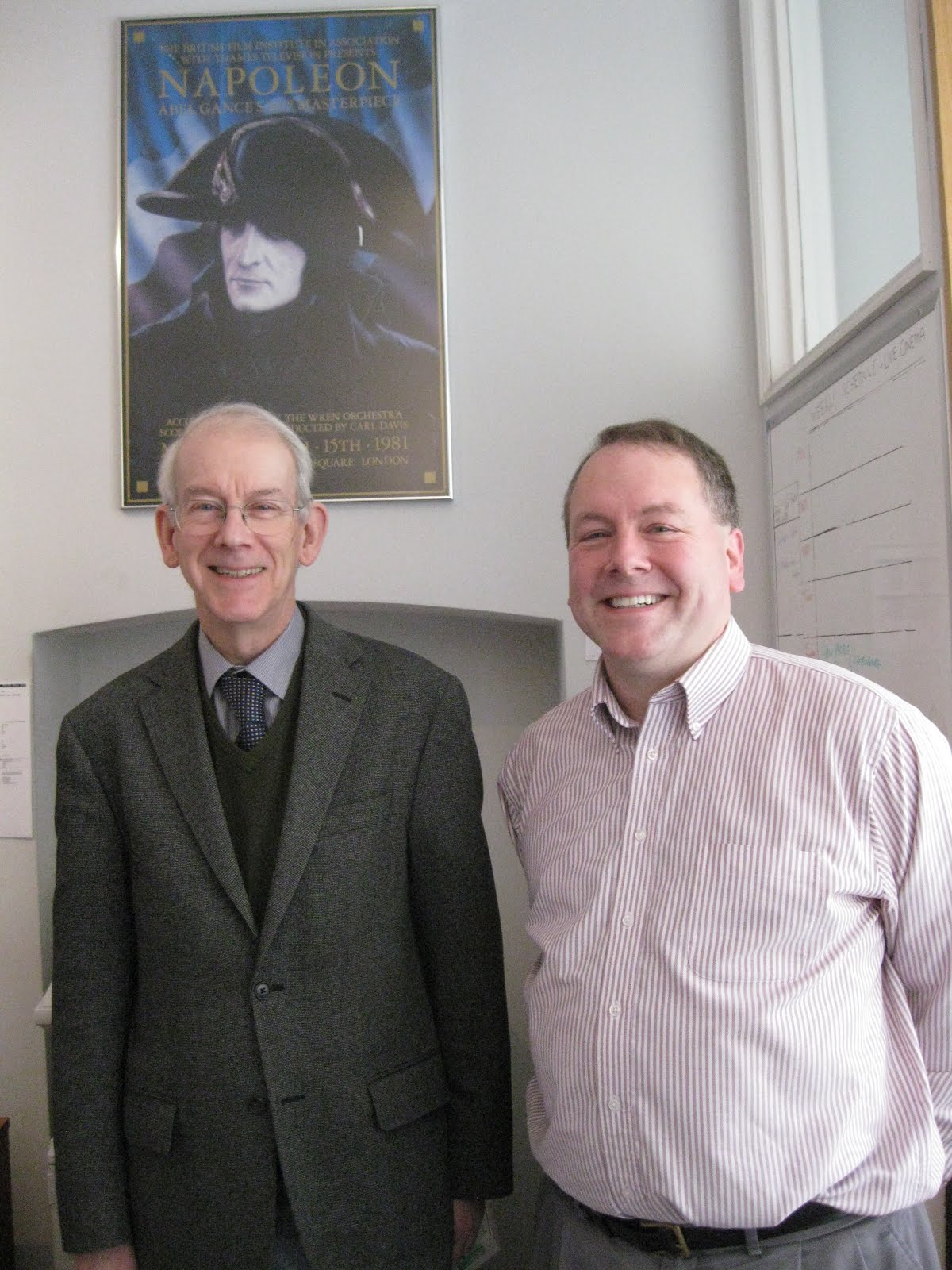 Jeff Rapsis / Silent Film Music: In which I meet Mr. Kevin Brownlow