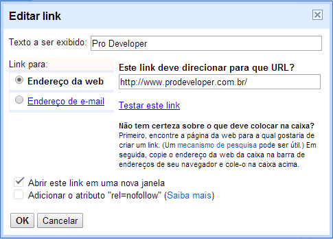 Como Abrir Links do Blog em uma Nova Aba do Navegador - Mundo dos ...