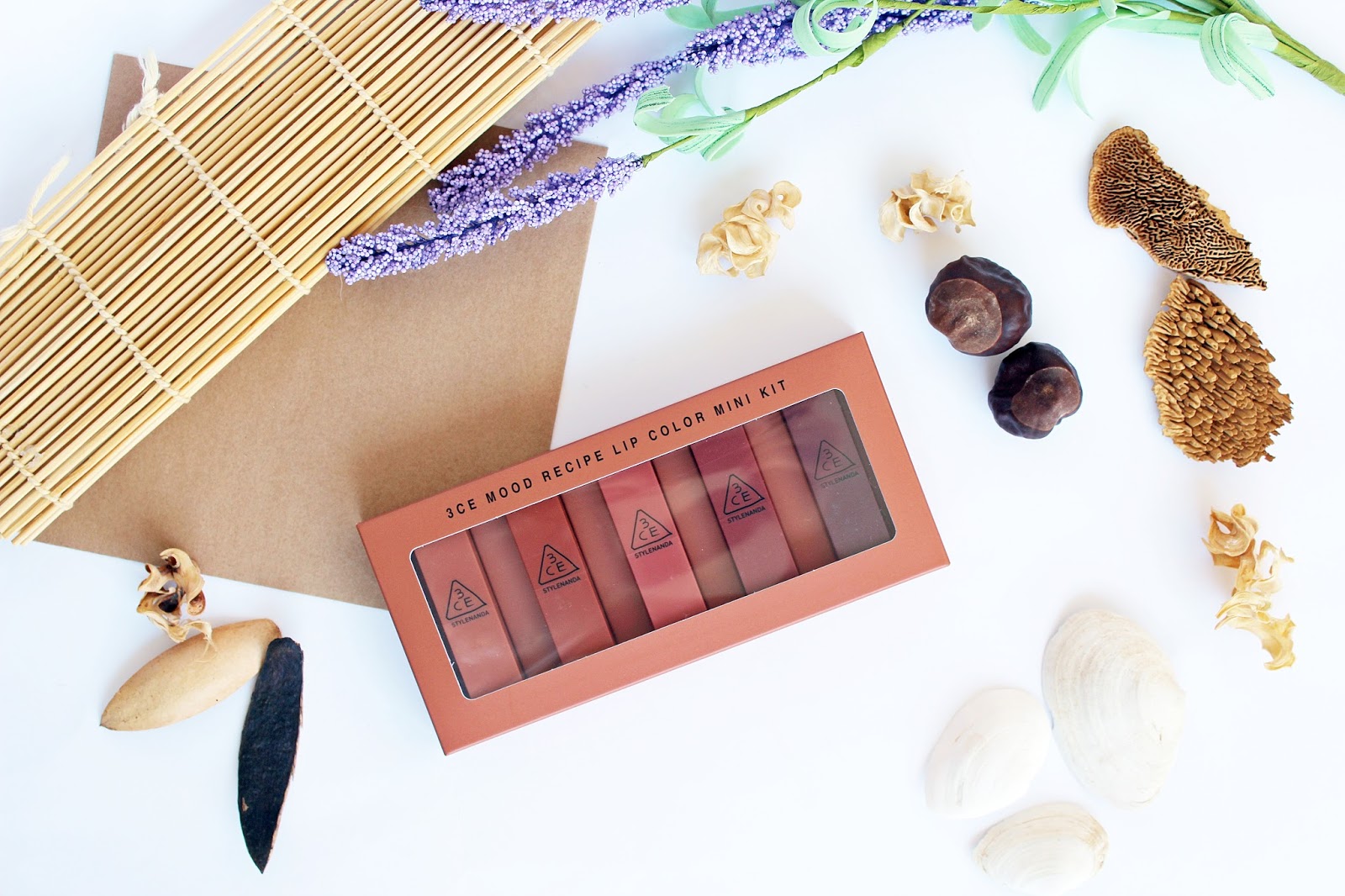 3CE Stylenanda, Mood Recipe Lip Color Mini Kit [ Sakurakotoo ]