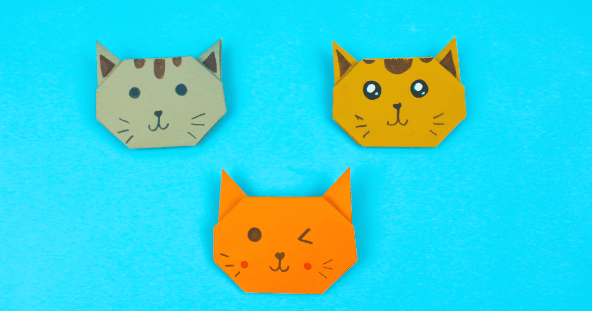 Gato de origami 🐱 | PartyPop DIY