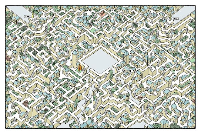 17 Gambar Labirin Ini Tidak Hanya Indah, Namun Juga Menarik Untuk ...