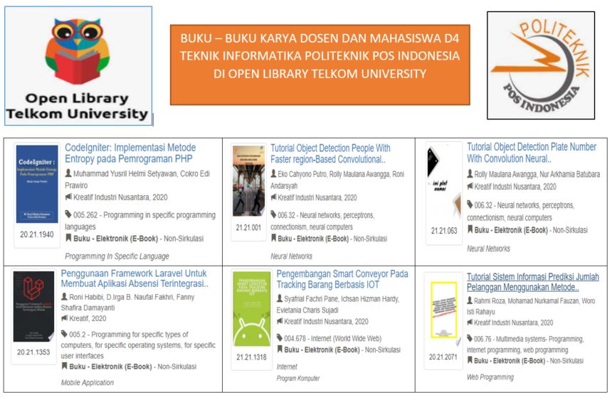 Kita Di Open Library Telkom University - Sarjana Terapan Teknik Informatika ULBI