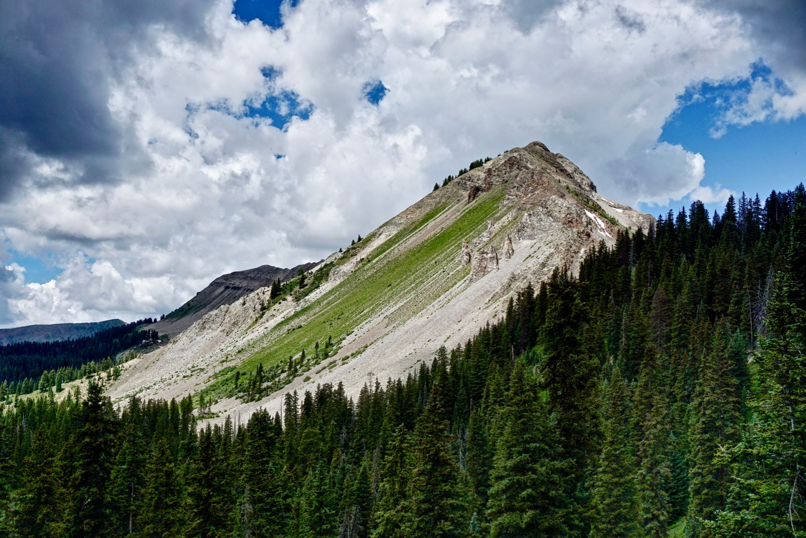 Earthline: The American West: Hermosa Peak, 12,579', Via Bolam Pass Road