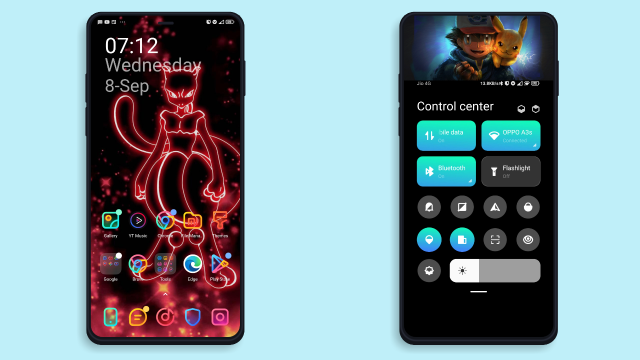PokemonX | Fantastic MiUi 12 Theme With Amazing Pokemon look - MIUI Themes
