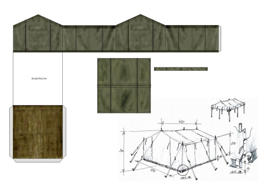 Happyscale-Modellbau: M.A.S.H. tent (stuff- or breakfast-tent ...