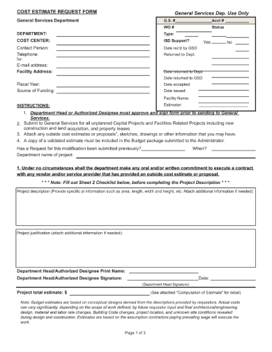 Free Handyman Estimate Forms - Invoice Template