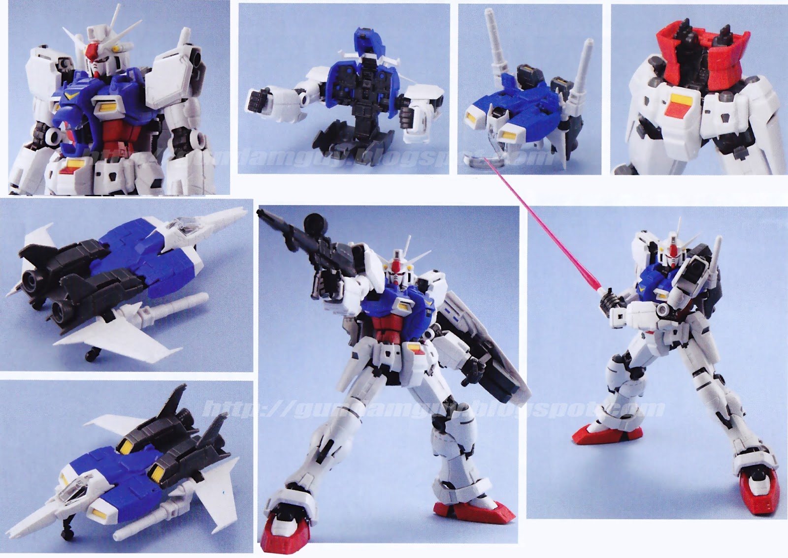 GUNDAM GUY: RG 1/144 RX-78 Gundam GP-01 Zephyranthes & RX-78 Gundam GP ...