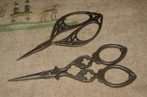 Stitches by Carin: Witches hollow and scissors