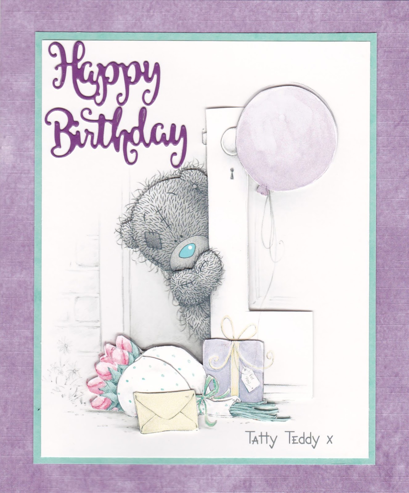 Carol's Crafting Place: Tatty Ted to the resue