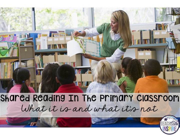Shared Reading In The Primary Classroom - The Primary Punchbowl