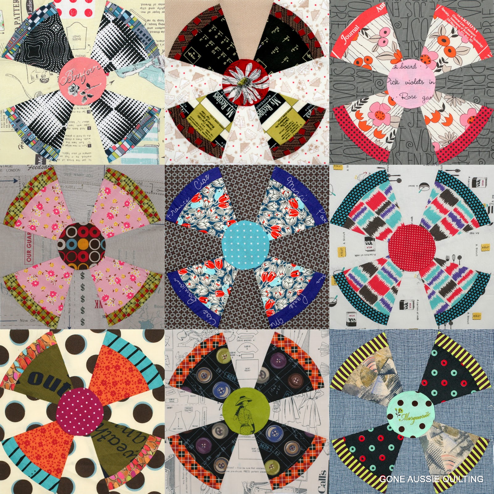 Gone Aussie Quilting: Steam Punk Quilt Along!