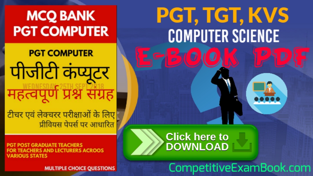 PGT, TGT, KVS Computer Science book PDF - CompetitiveExamsBook - Read ...
