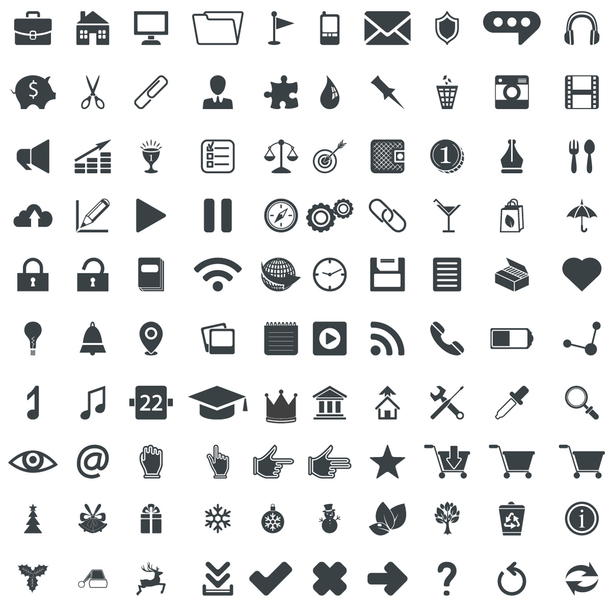 100-universal-icons - govecto
