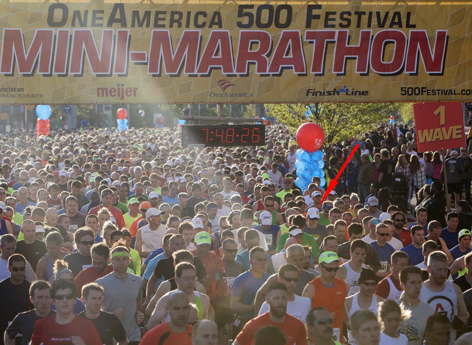 The Lakefront Trail: Indianapolis 500 Festival Mini Marathon 2014 Race ...