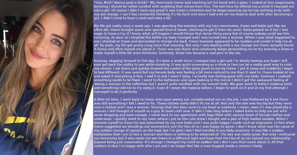 Marti's tg captions: I feel better