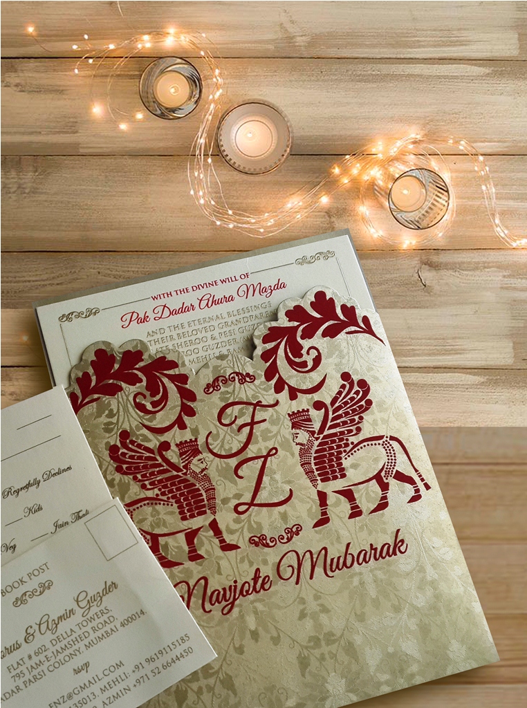 ZINIA JC : Navjote Invitation Design 2016