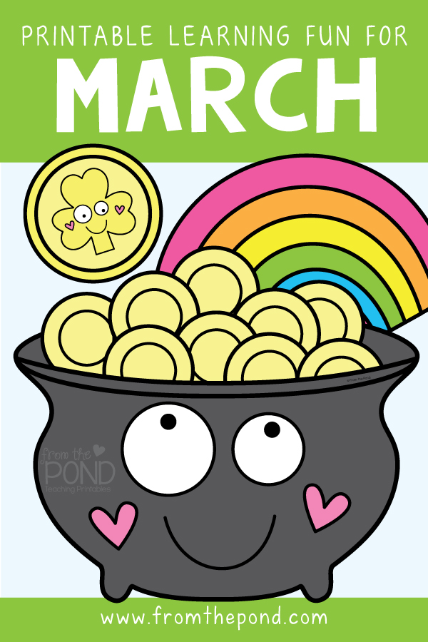 St Patrick's Day Printables | From the Pond
