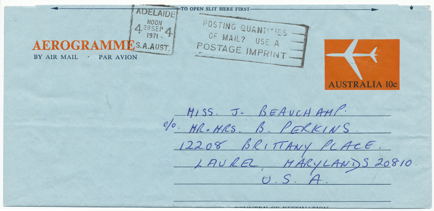 Aerogrammes & Airletters - Philatelic Archeology: Februar 2016