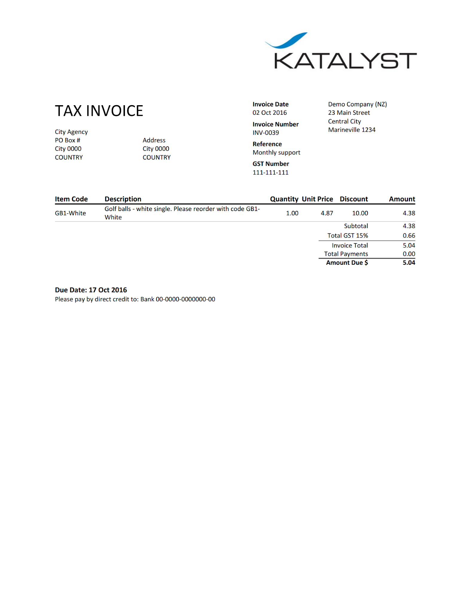 Nz Invoice Template - Invoice Template Nz Invoice Template - Invoice Template