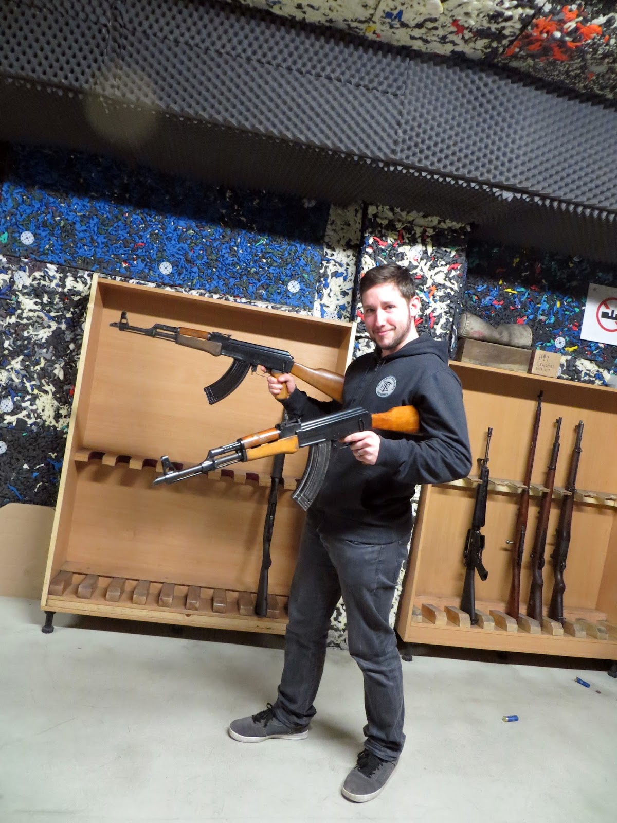 The Shooting Range In Budapest Where You Can Fire An AK47!