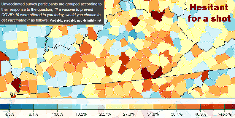 KENTUCKY HEALTH NEWS Where In Ky Is Vaccine Resistance Highest New Interactive Tools Can Help kentucky-health-news-where-in-ky-is-vaccine-resistance-highest-new-interactive-tools-can-help