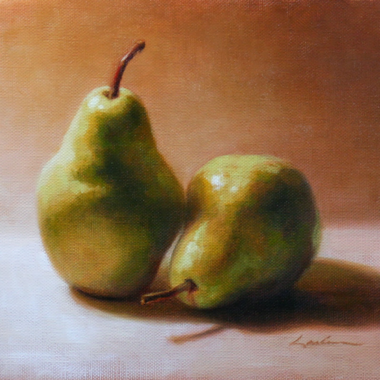 Lisa Larrabee Art: Pear Study