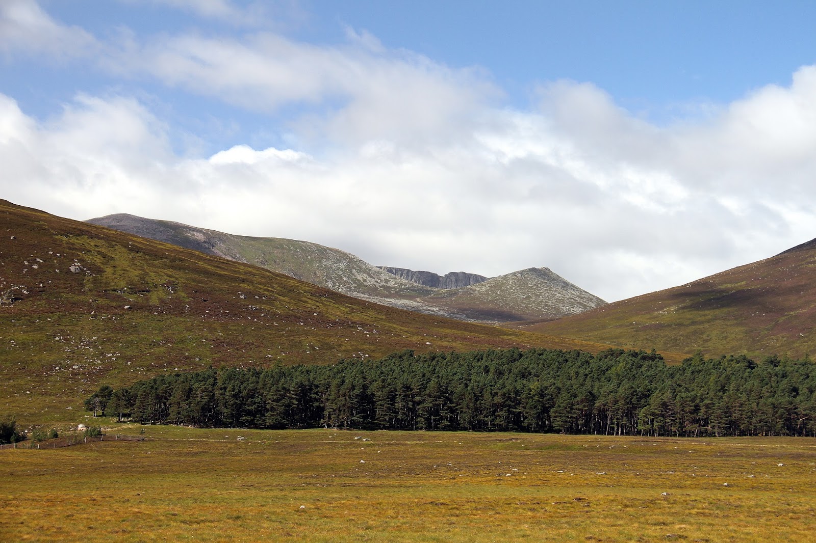 A year in Scotland: 31 August: Strong winds at the top of Lochnagar