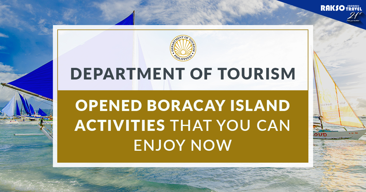 [BORACAY ISLAND, PHILIPPINES TRAVEL ADVISORY] Opened Boracay Island ...