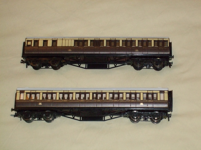 GEOFF TYLER - RAILWAY MODELLER: OO GAUGE GWR CLERESTORY COACHES BOX 6 ...