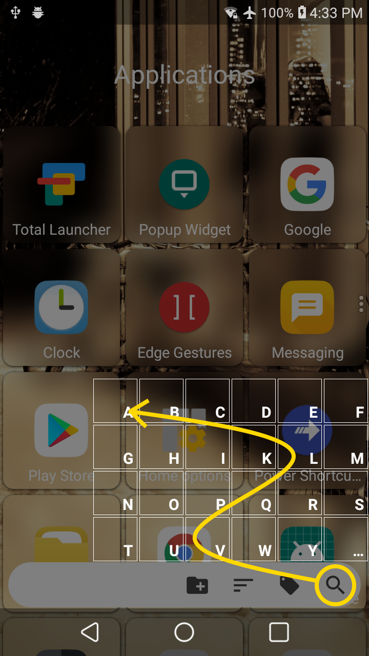 Some Tips for the App Drawer