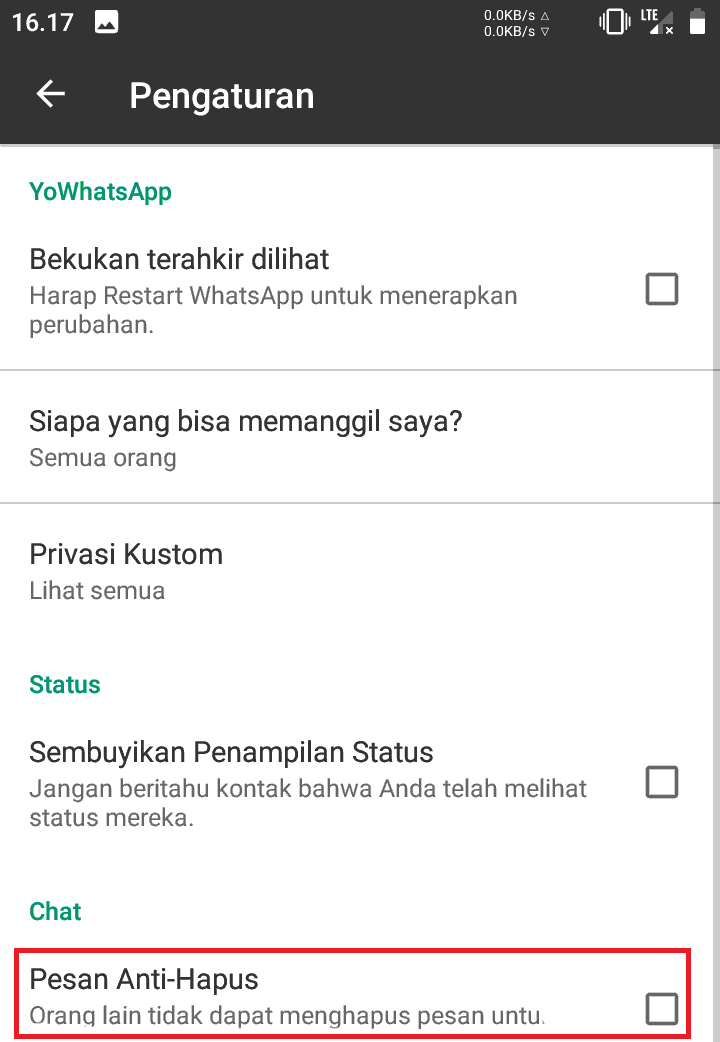 Cara Mengetahui Dan Membaca Pesan Ini Telah Di Hapus Pada Whatsapp