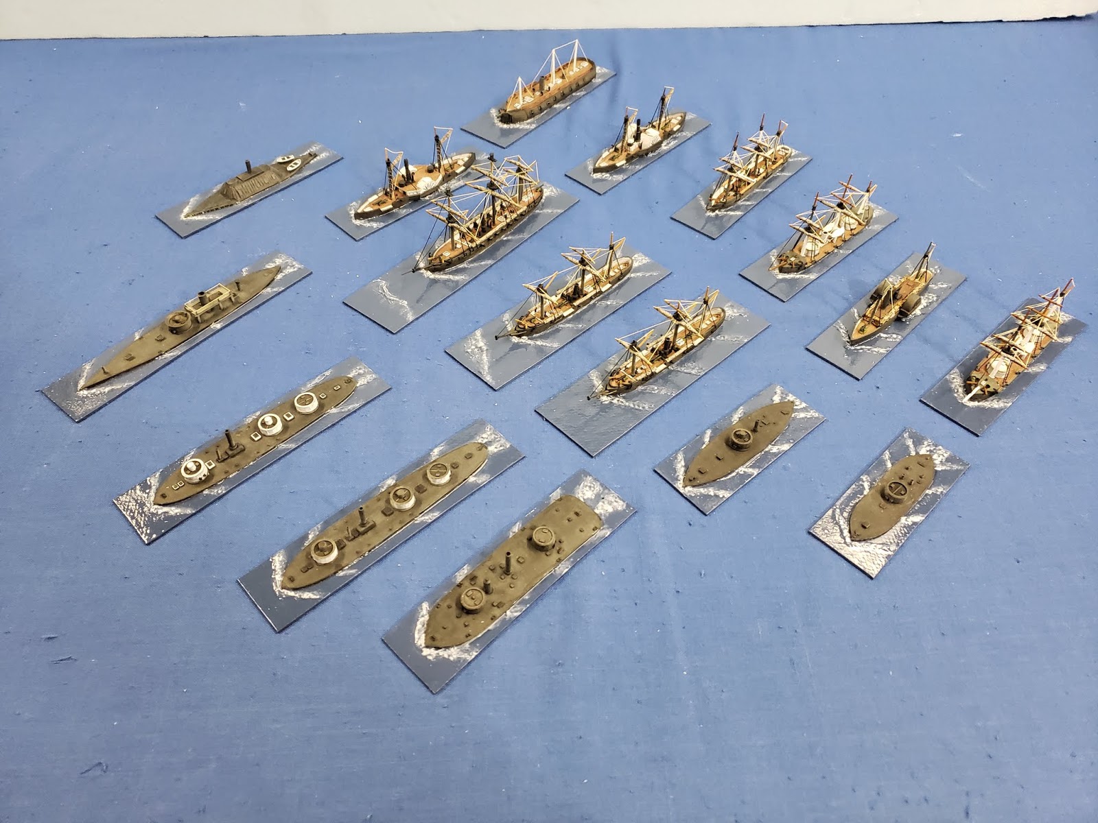 Anton's Wargame Blog: 1/600th Scale C.S.A. Naval units Thoroughbred ...