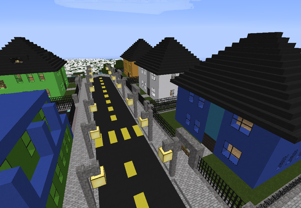 moje budowle minecraft: #10 małe domki rodzinne