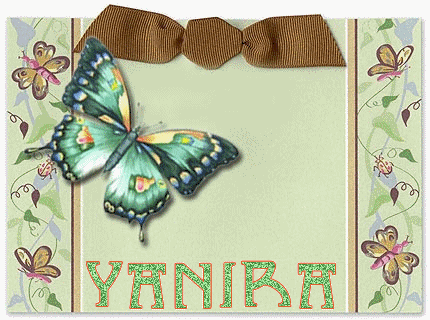 Imagenes con nombres - firmas: Yanira