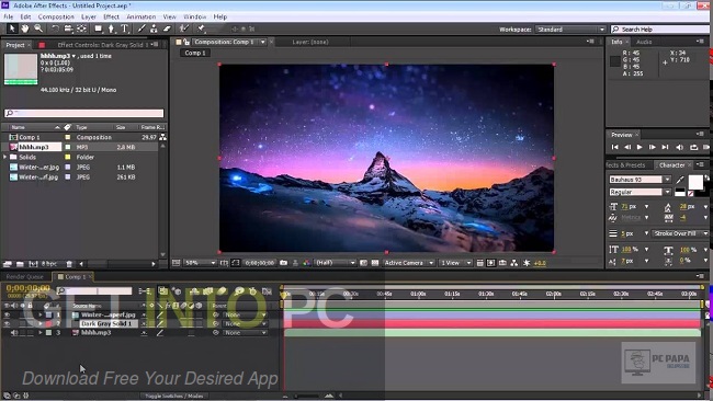 Adobe After Effects CC 2020 Free Download